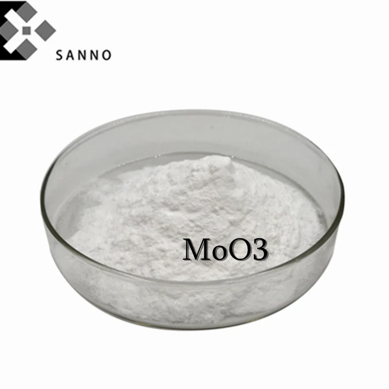 Moo3 99.9% Purity Nanoparticle 50nm / 1um / 5um Molybdenum Trioxide ...