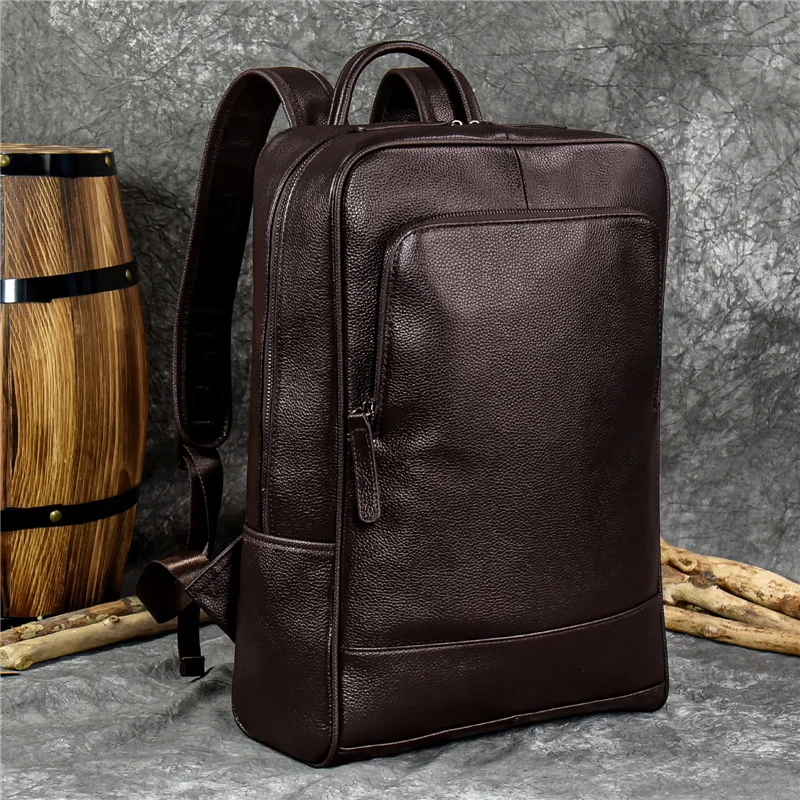 Newsbirds-Genuine-Leather-School-Bag-Black-Brown-Men-s-Business ...