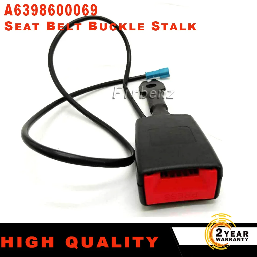 A6398600069 For Mercedes-benz Vito 639 Seat Belt Buckle Stalk Front L/r ...