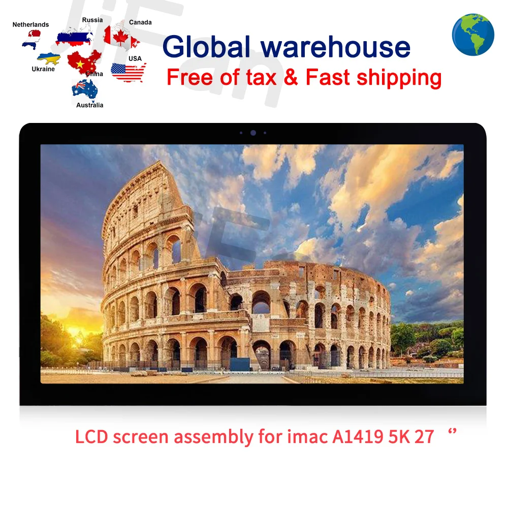 Full New A1419 5k Retina Display Lcd Led Screen Display Assembly For ...