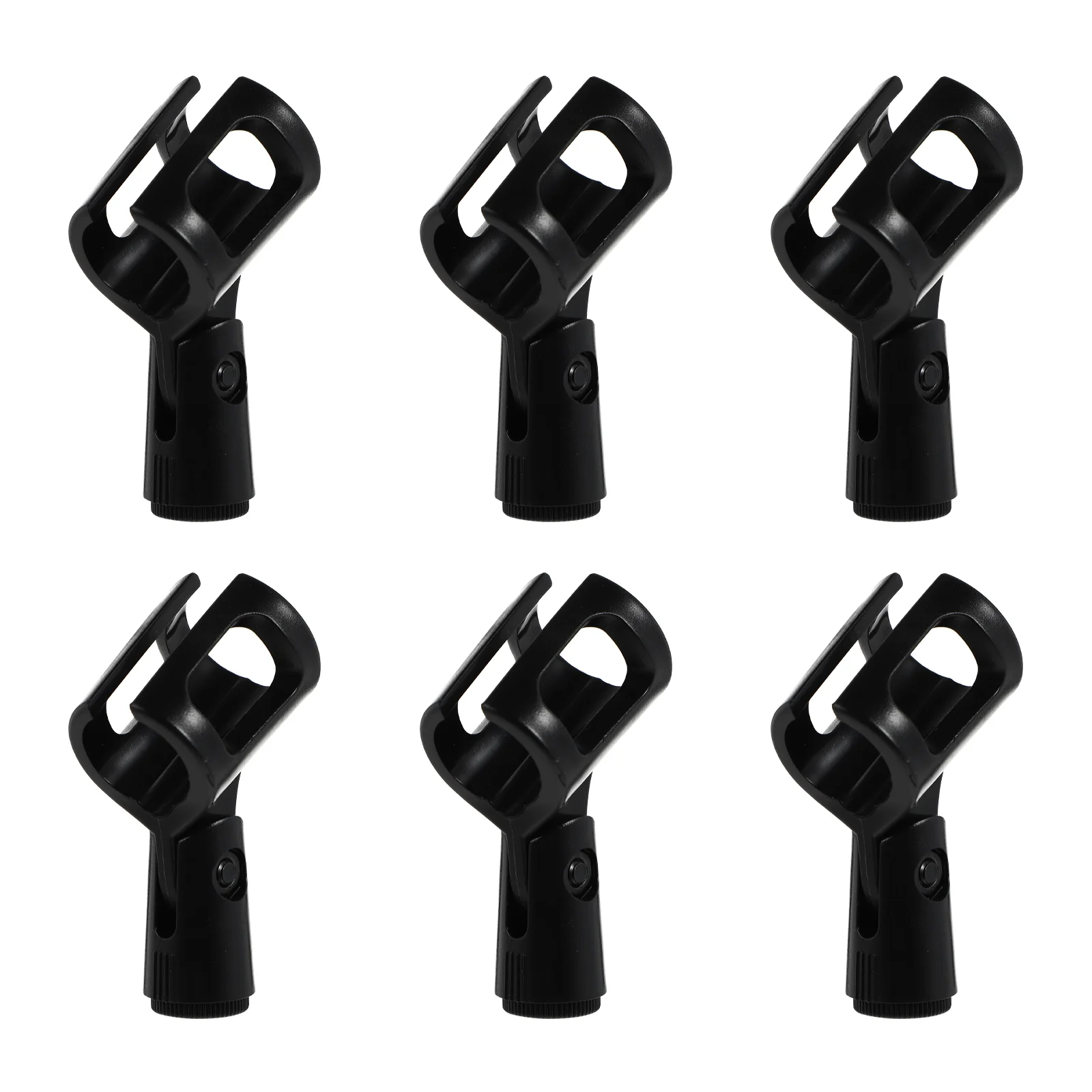 6 Pcs Convenient And Practical Microphone Clips Plastic Microphone ...