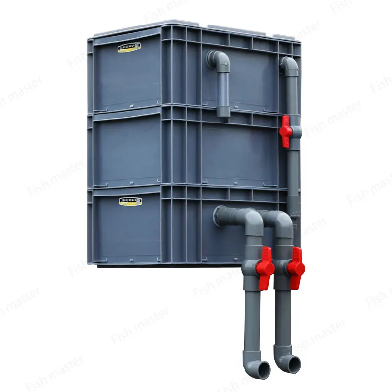 Fish pond filter outdoor large external filter bucket koi pond ...