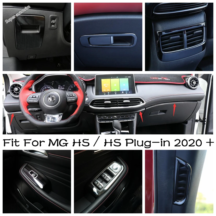 Window / Pillar A + Rear Air Vent / Box / Central Control Instrument ...