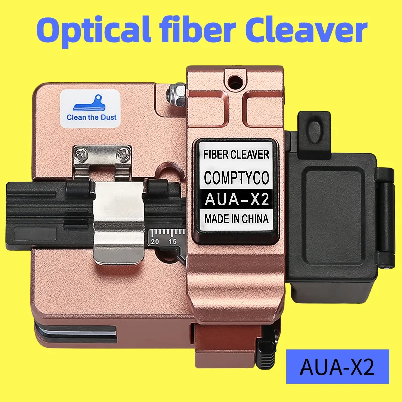 COMPTYCO-AUA-X2-High-Precision-Fiber-Cleaver-With-Waste-Fiber-Box-FTTH ...