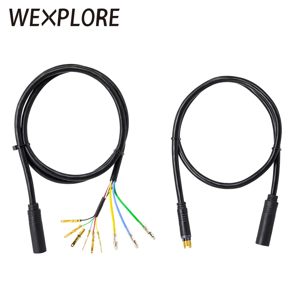 9 Pin Julet Wheel Hub Motor Cable E bike motor Extension cable Ebike ...