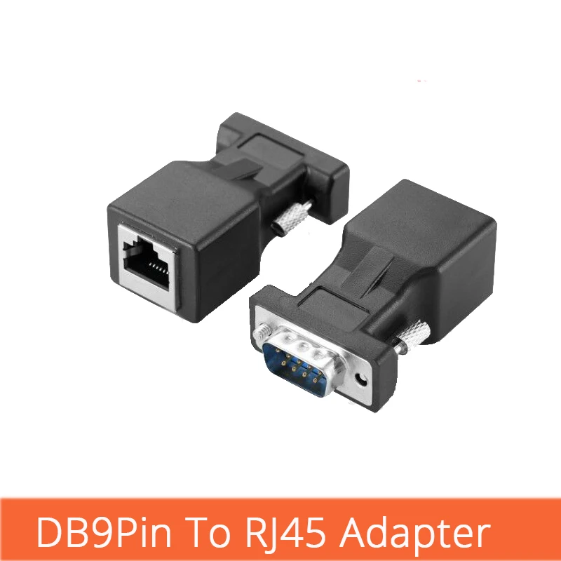 Puerto serie RJ45 a DB9, puerto de red a RS232, RJ45 a 9 agujeros ...