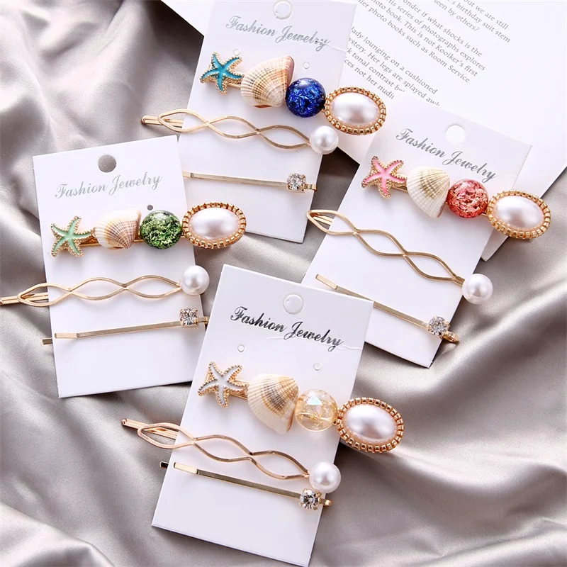 Sea Shells Hair Accessories | Hair Accessories Sea Stars | Sea Star ...