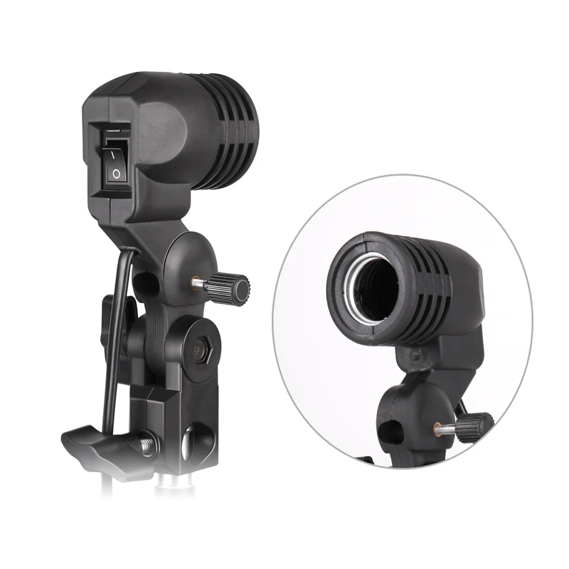 Photography Light Lamp Holder 1.8m Cable Cord Light Bulb Stand E27 Ac ...