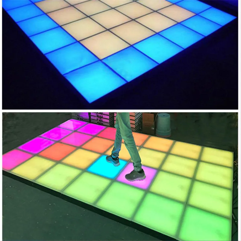 Luz-Led-de-suelo-para-exteriores-luz-cuadrada-de-celebraci-n-juego-de ...