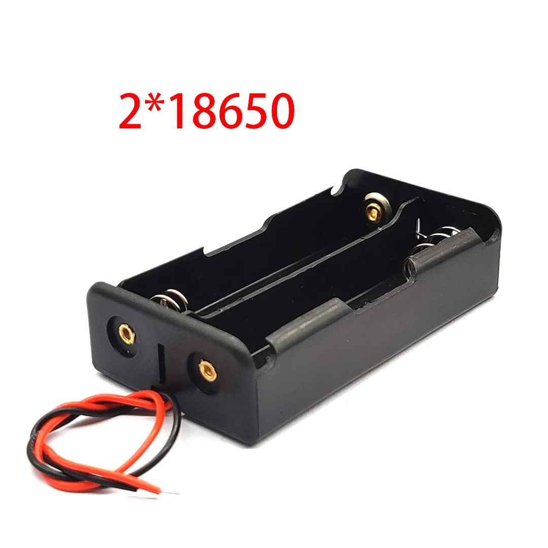 2X18650-Battery-Holder-Mobile-Battery-Clip-18650-Battery-Case-Holder ...
