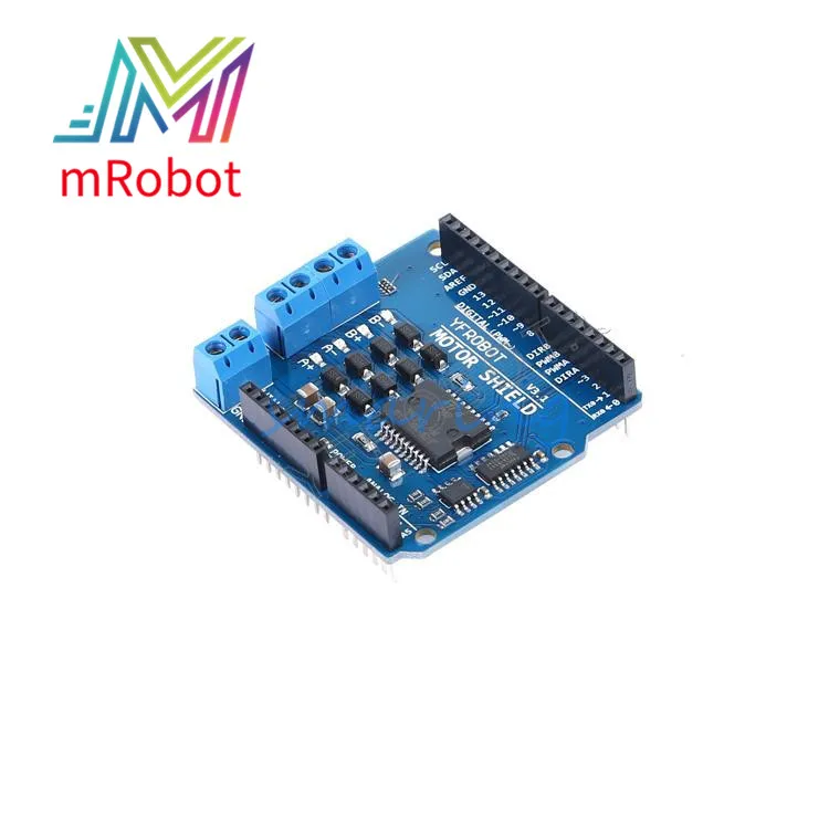 L298P Shield R3 DC Motor Driver Shiled Board Module 2A Dual Full Bridge ...