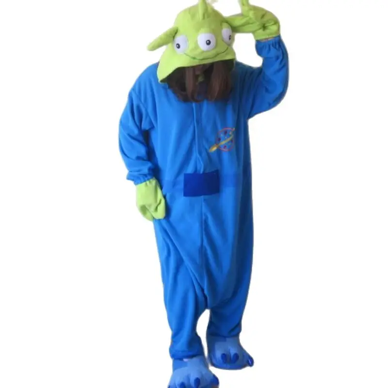 Alien Anime Adult Onesies Pyjamas Cartoon Animal Cosplay Costume ...