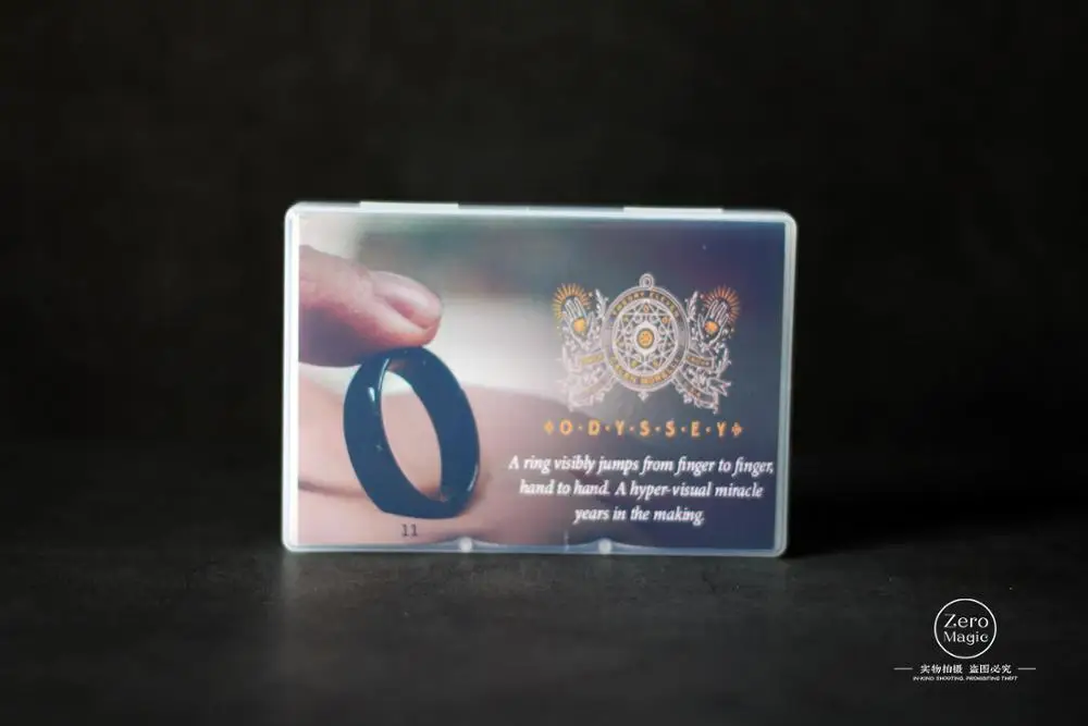 Odyssey Ring Magic Tricks Magicians Ring Transfer Jumps From Finger to ...