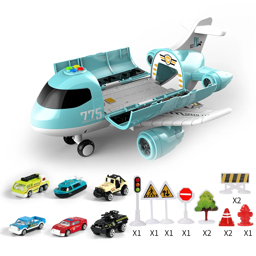 Toy-Aircraft-Simulation-Track-Inertia-Kids-Toy-Airplane-with-Lights ...