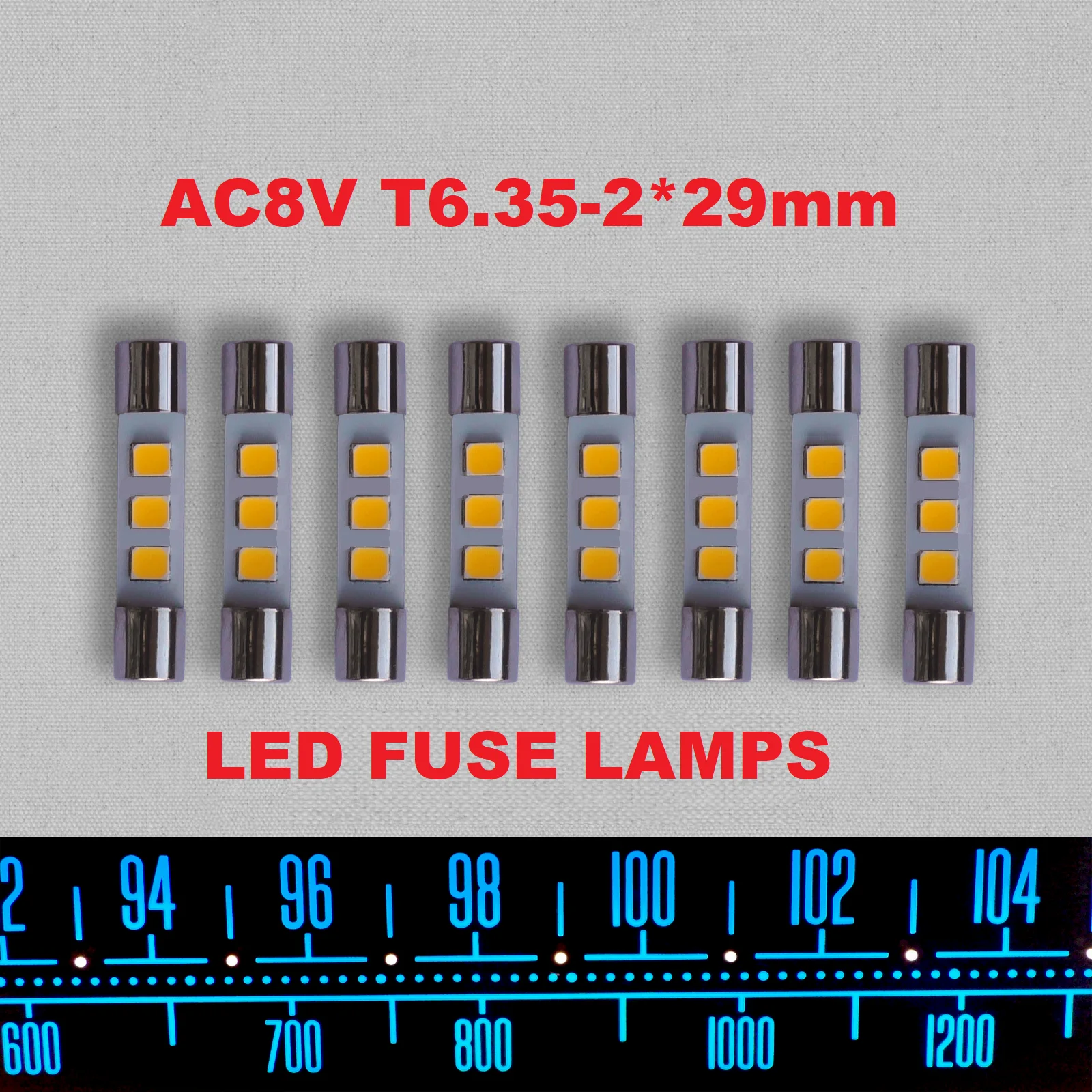 AC8V-LED-Fuse-Lamp-Replace-Incandescent-Bulb-8V-250mA-Fits-Marantz ...