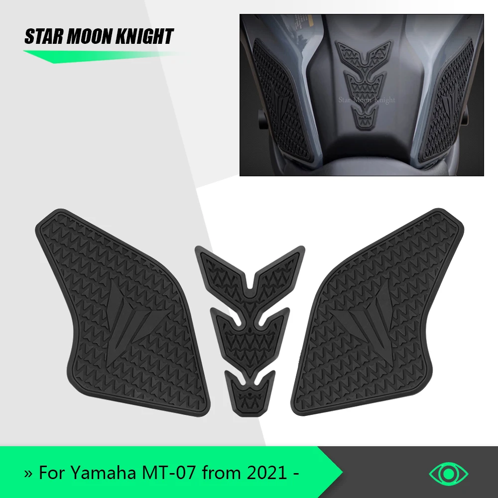 For Yamaha MT 07 MT07 MT 07 2021 Side Fuel Tank pad Tank Pads Protector ...
