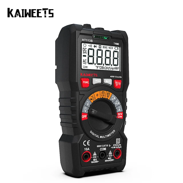KAIWEETS HT118E/A Digital AC/DC Multimeter TRMS 20000, 42% OFF