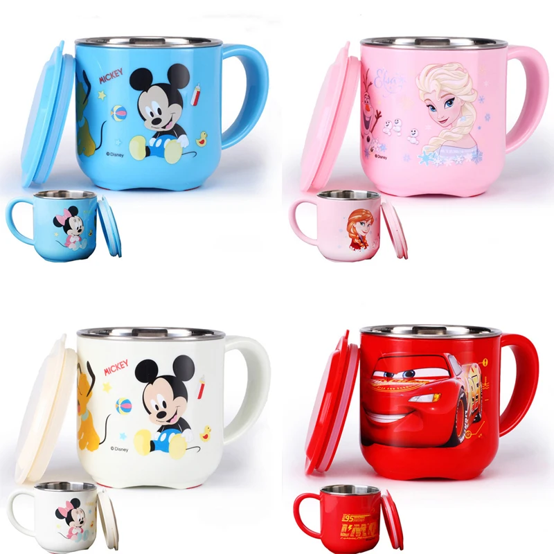 Disney-250ML-Baby-Kids-Milk-Cup-Cartoon-Creative-Drink-Water-Cups-Baby ...