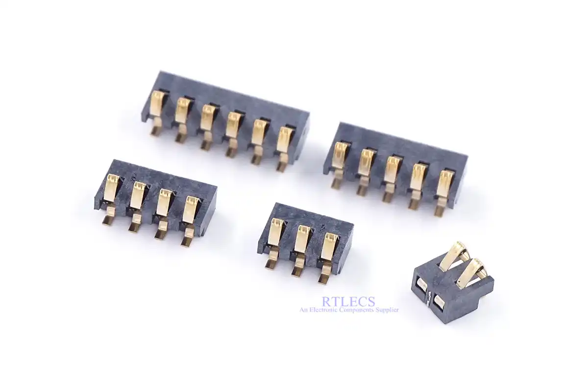 2 pcs Spring Compression Contact 4.25 mm Pitch 2 3 4 5 6 Pin male ...