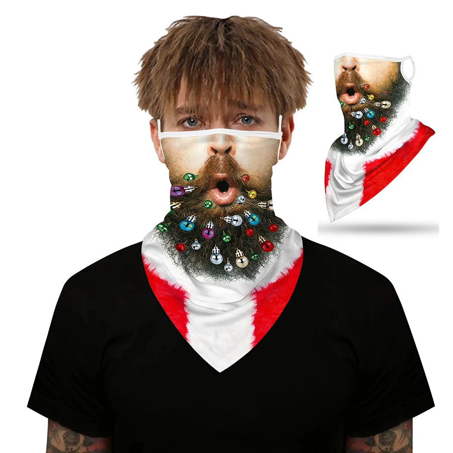 Shield Mask Bandana Neck Scarf | Neckerchief Men Neck Scarves - Scarf ...