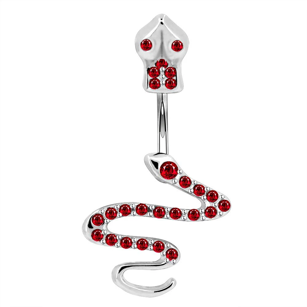 Snake Belly Button Piercing Ring | SnakeJewellery