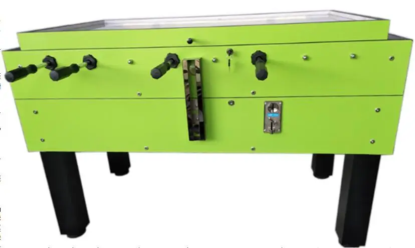 Coin Operated Adult Soccer Table With Glass Cover - Soccer Tables ...