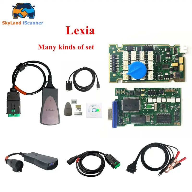 New-Golden-Lexia-3-PP2000-Diagbox-V9-91V9-150-Full-Chip-921815C-OBD2 ...
