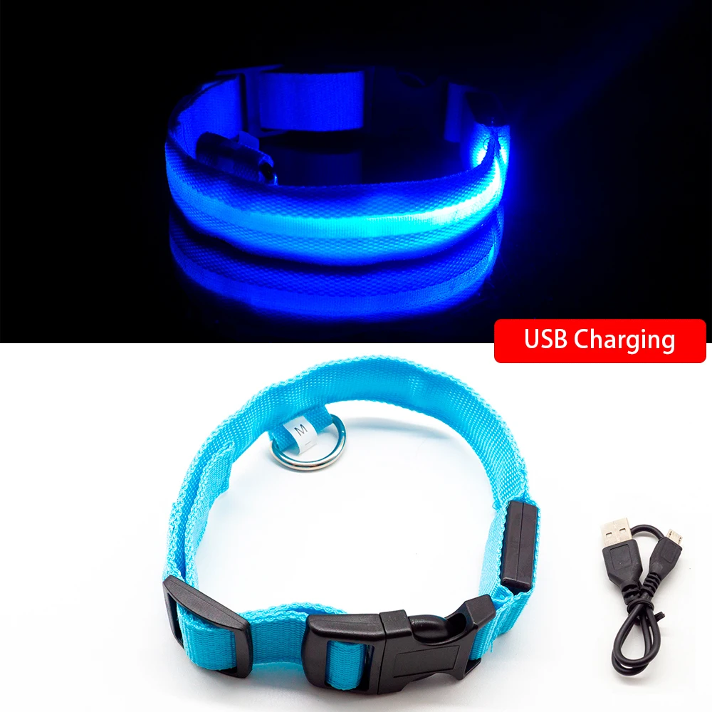 Led Dog Collar - to make your dog or any other pet visible in the dark