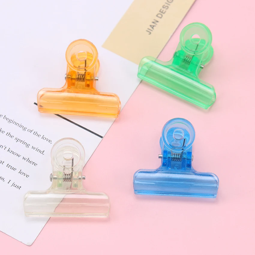 10Db Színű Műanyag Mappa Pénzügyi Kötőanyag Klipek Megjegyzések ...