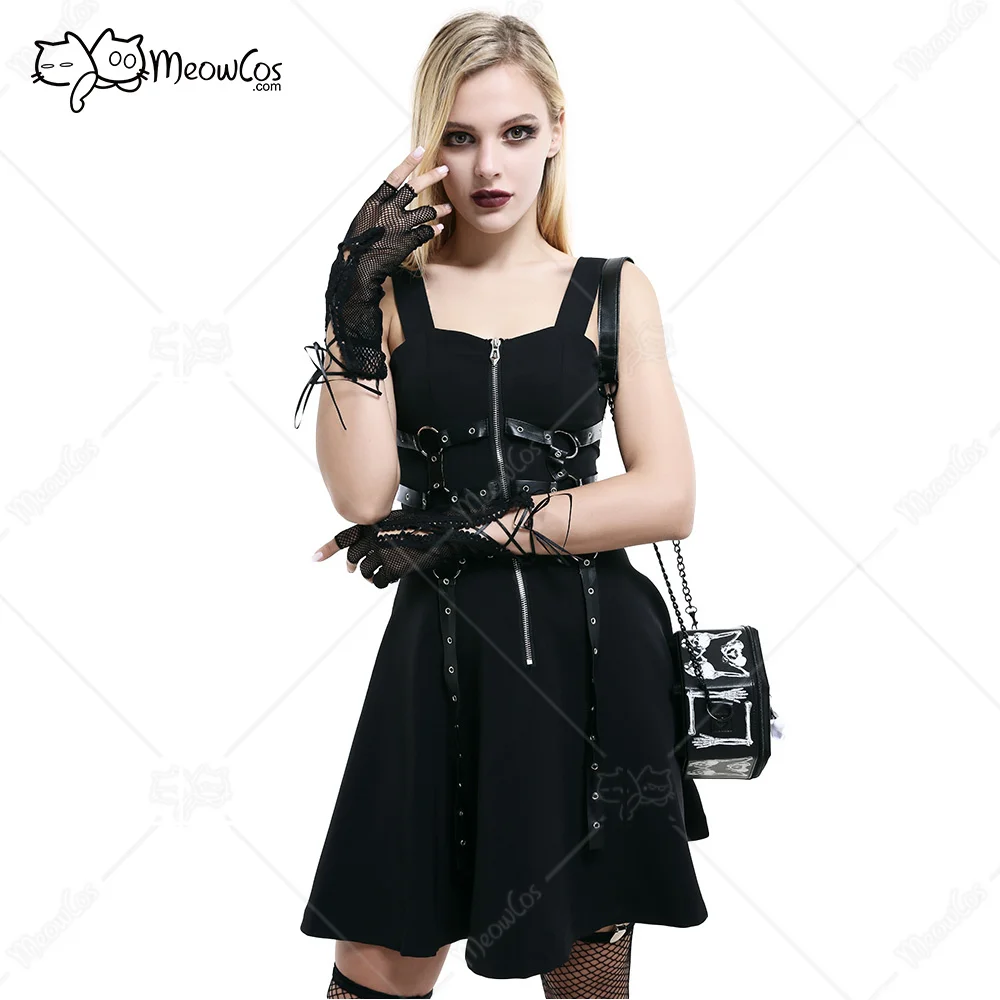 Punk Rocker Costume For Women