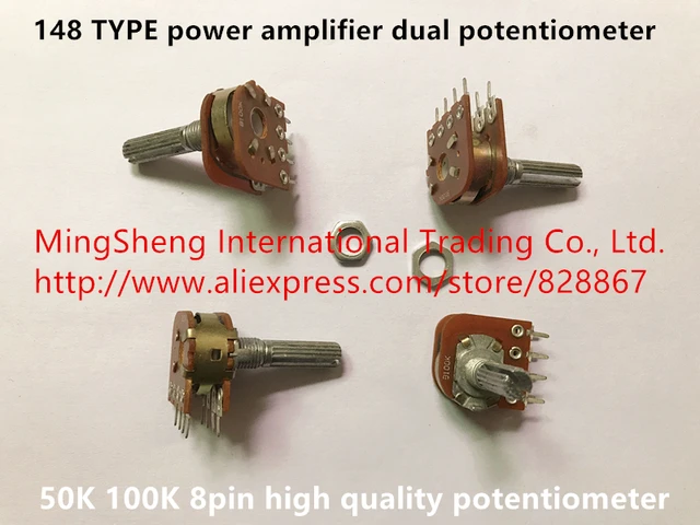 Eredeti Új, 100% 148 Típusú Teljesítményerősítő Kettős Potenciométer ...