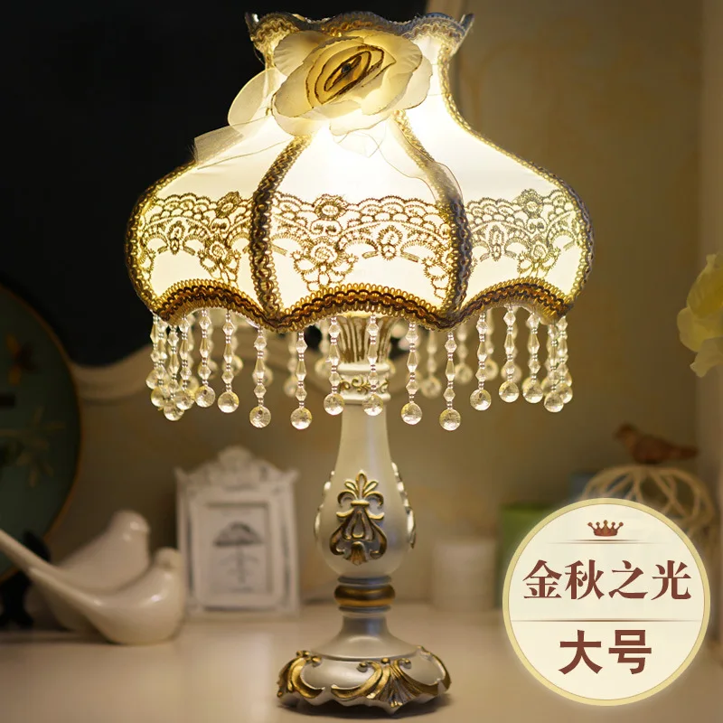 European-Style-Table-Lamp-Bedroom-Romantic-Retro-Warm-Luxury-Decoration ...