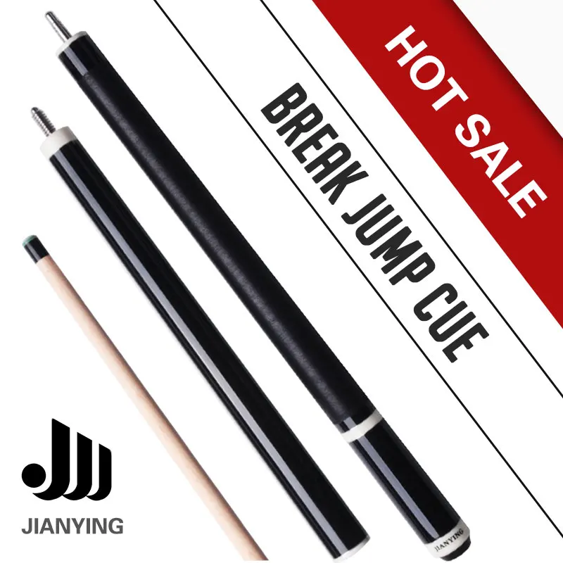 58' Jianying Punch Jump Cue 13.2mm Tip Hard Maple Shaft Linen Wrap ...