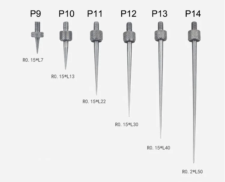 Stainless-Steel-Sharp-Pointed-Dial-Indicator-Probe-Contact-Points-for ...