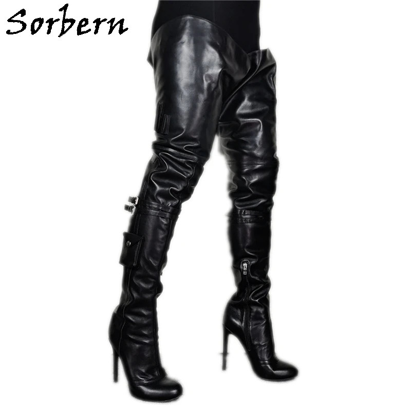 Sorbern-Custom-Tight-Wide-Fit-Boots-Women-High-Heel-Drag-Queen-Dance ...