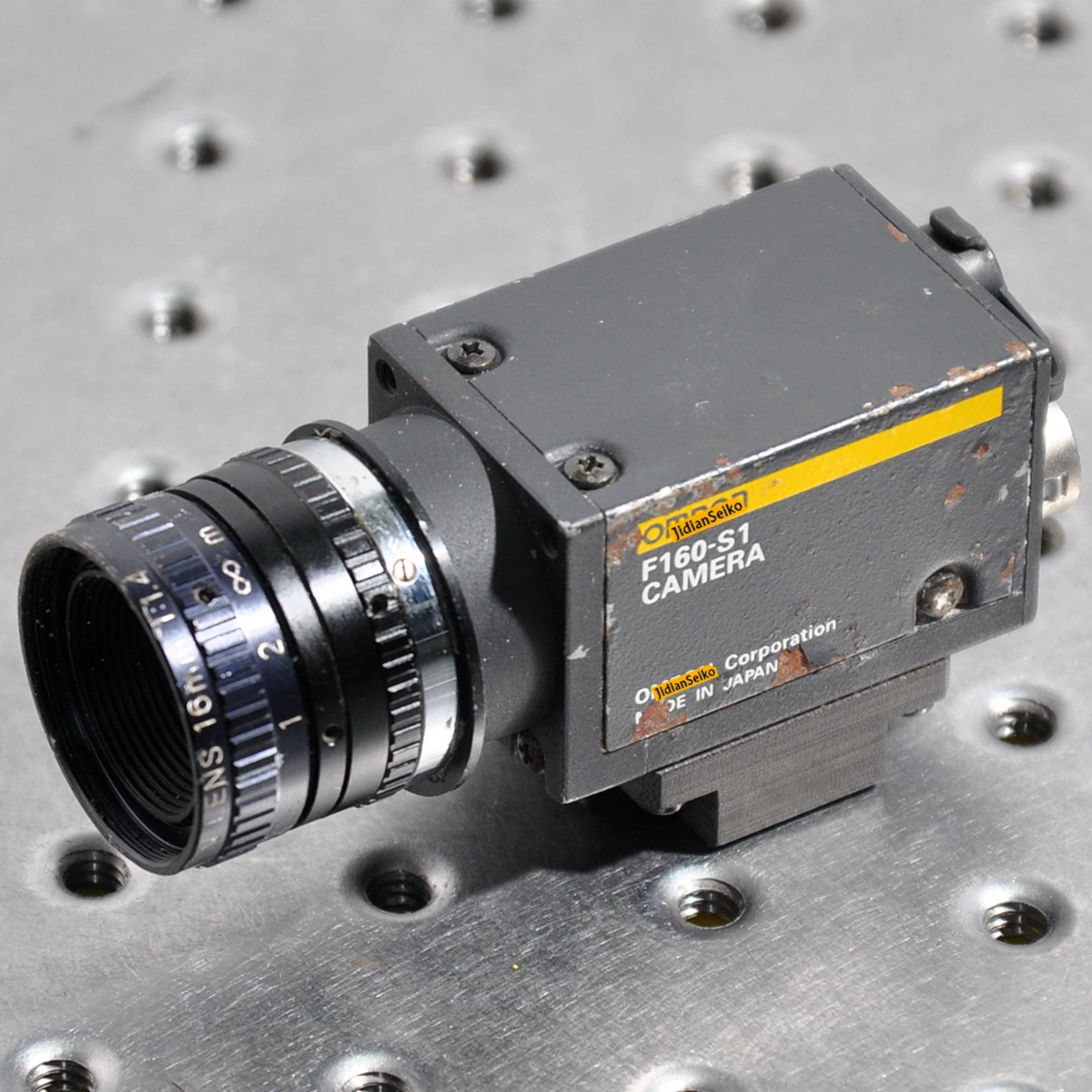 Japan F160-s1 Industrial Camera Ccd Camera With Tv Lens 16mm 1:4 Lens ...