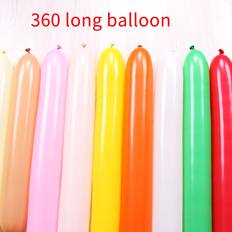 360 Long Magic Balloons Tying Twisting Balloon Creative Variety ...