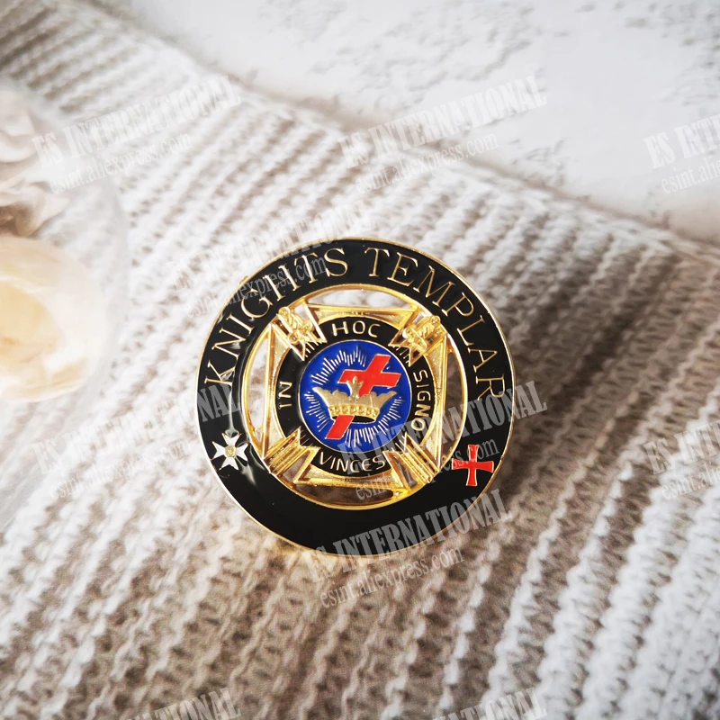 Masonic Lapel Pins Mason Freemasons | Knights Templar Masonic Symbols ...