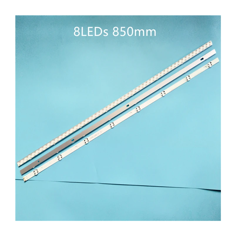 New Kit 3 PCS 8LEDs 850mm LED backlight strip for TV 43LH604V 43LH60 ...