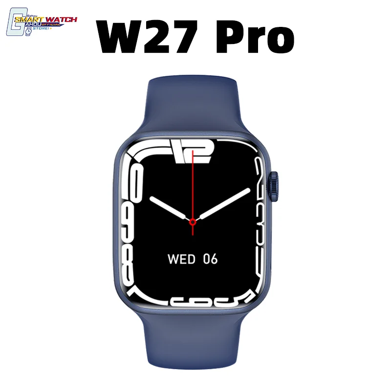 Original W27 Pro Smart Watch Men Women Bluetooth Call Iwo 14 Pro Serie ...