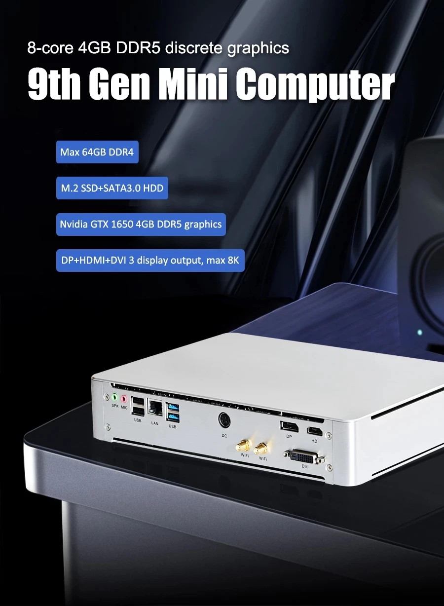Mini PC, Desktop Computer, Gaming PC Desktop, Windows 11 Or Linux ...
