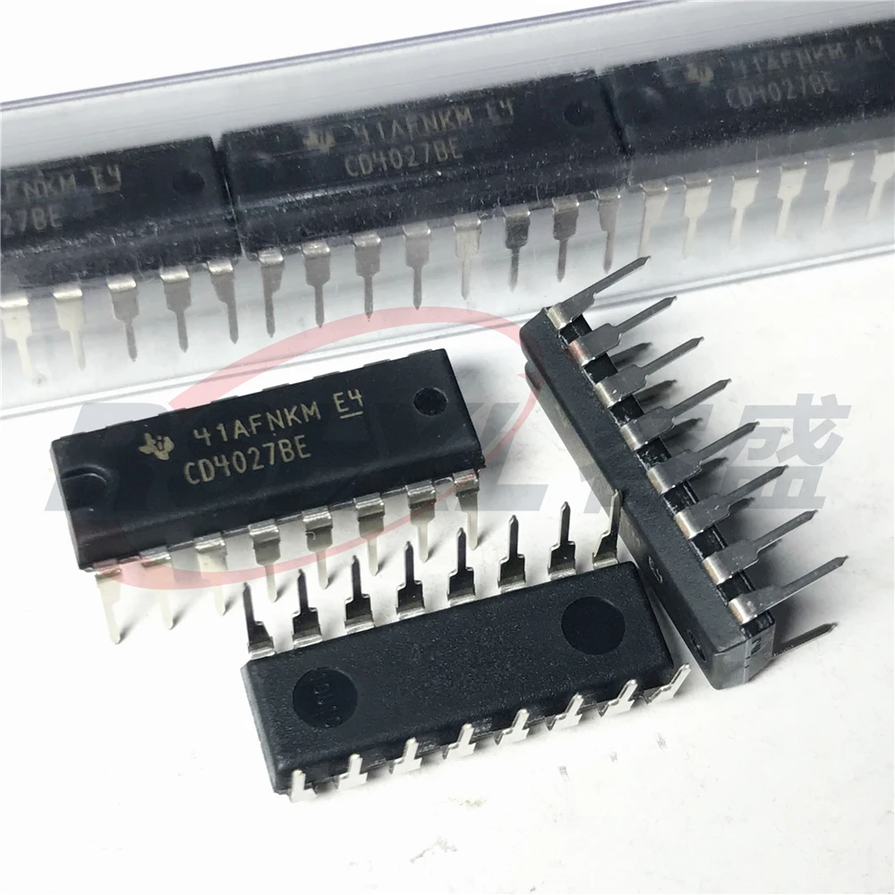 Cd4027be Cd4027b Cd4027 D4027 4027 Dip-16p New Original 10pcs/lot ...