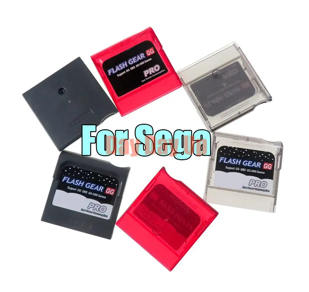 1pcs For Sega Game Gear GG Cartridge Card With Micro SD Push Slot 2021 ...