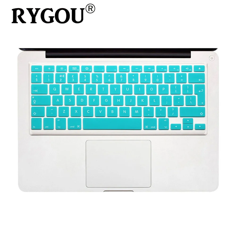 Eu Layout English Keyboard Cover Silicone Skin For Macbook Pro 13" 15 ...