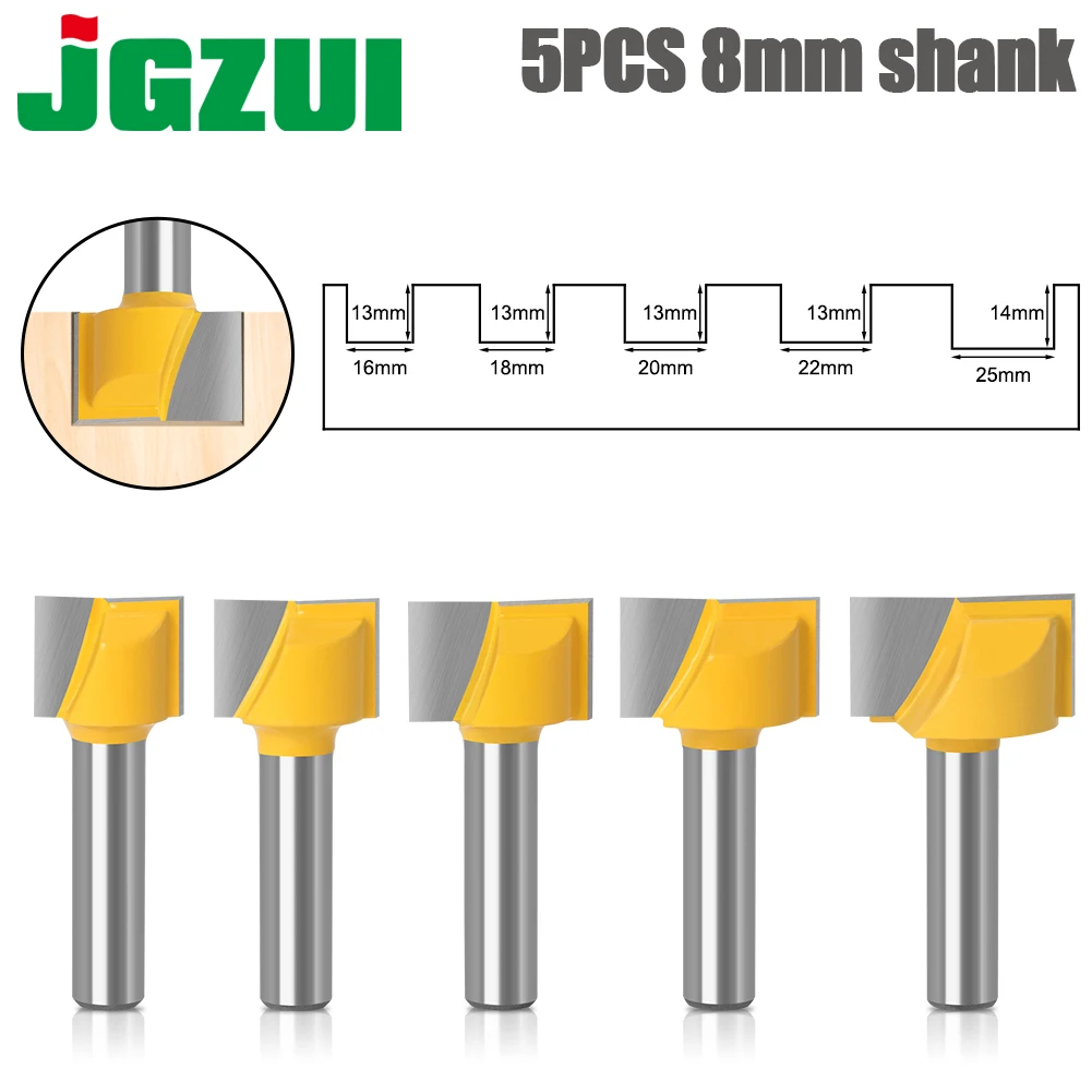5pc-8mm-Cleaning-bottom-Engraving-Bit-solid-carbide-router-bit ...