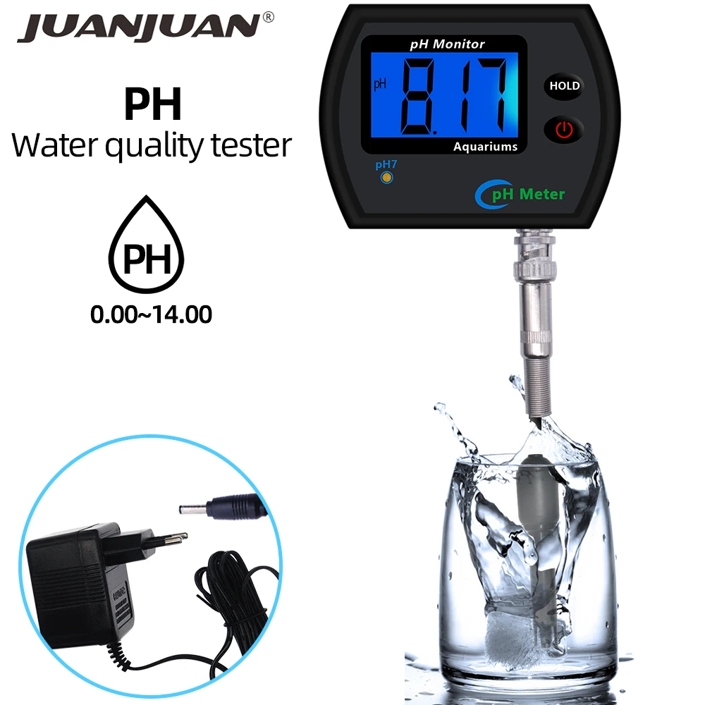 PH-Meter-for-Aquarium-Multi-parameter-Water-Quality-Monitor-Online-pH-monitor-Acidometer-US-EU ...