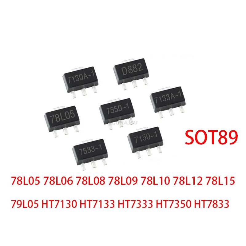 20PCS-78L05-78L06-78L08-78L09-78L10-78L12-78L15-79L05-HT7130-HT7133 ...