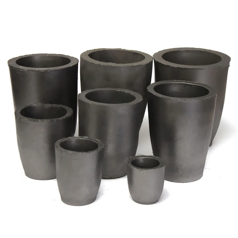 New Graphite Crucible Foundry Crucible Melting Tool 1/2/4/6 Furnace ...