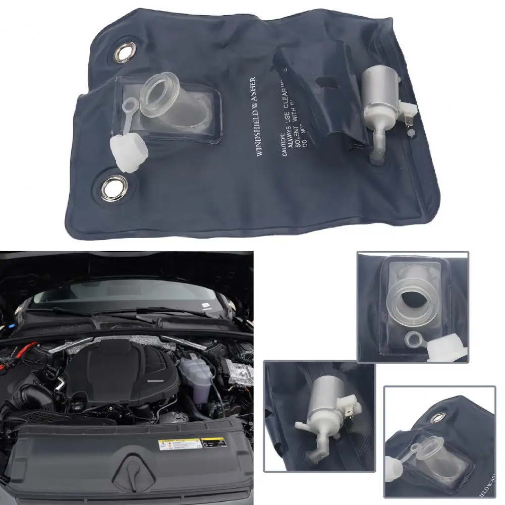 Excellent 12v/1l Windshield Washer Pump Bag 151286776374 Black ...