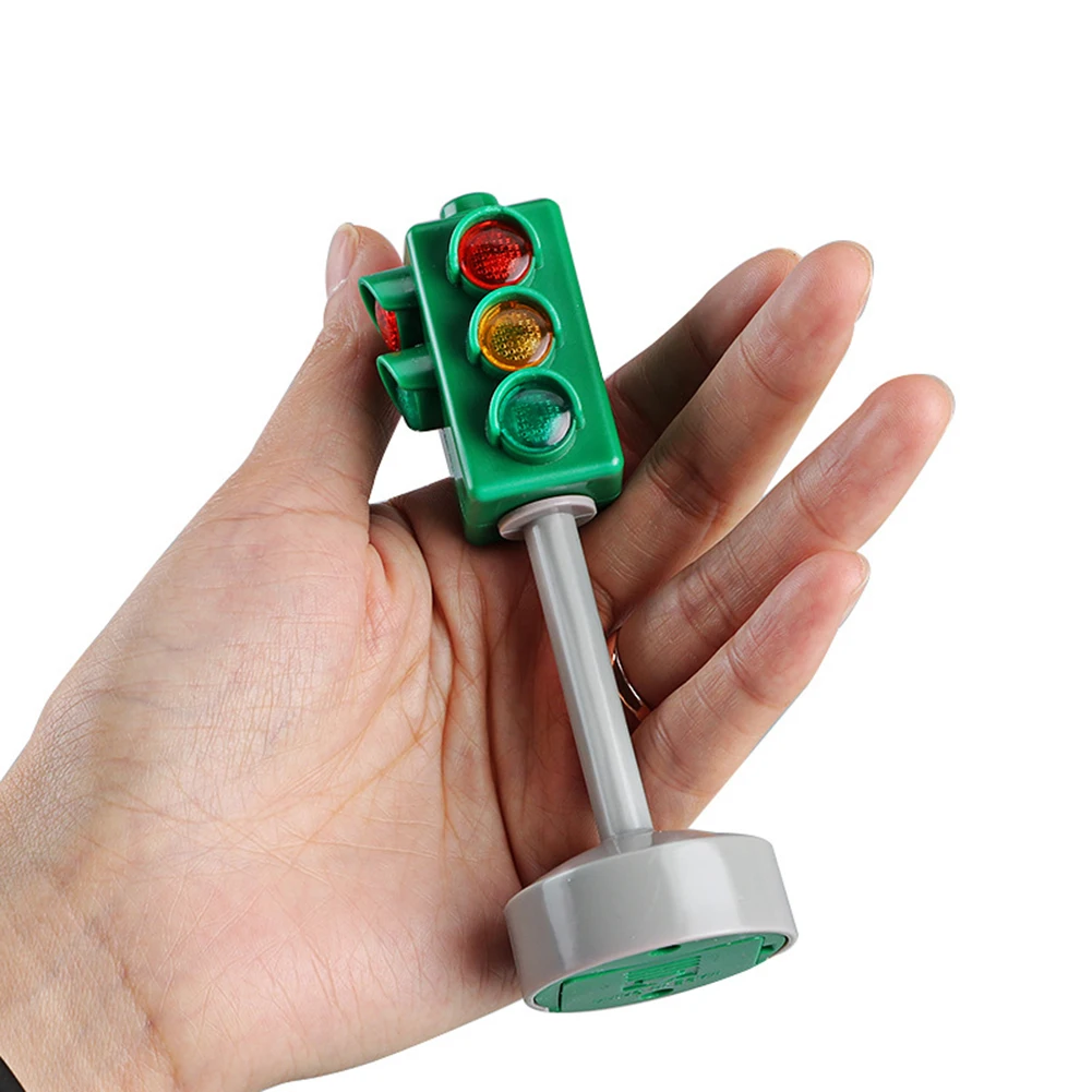 Mini Traffic Signs Road Light Block with Sound LED Children Safety ...